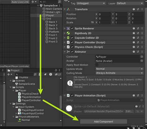 【unity】从0到1的横版2d制作笔记 day4 private physicscheck physicscheck csdn博客