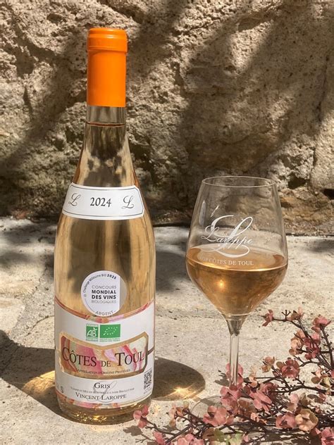 Cotes De Toul Gris Bio MedaillÉ 2025 Domaine Laroppe