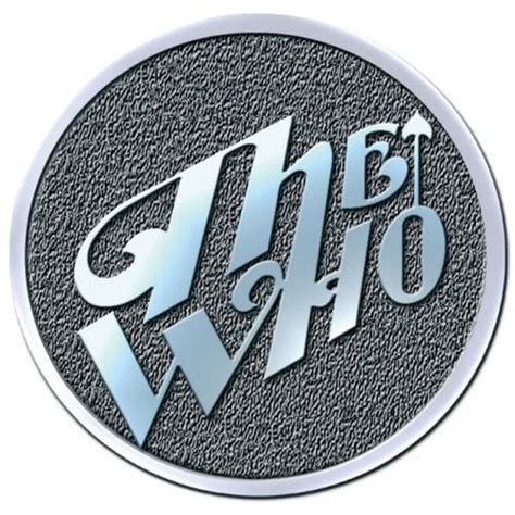 The Who 73 Logo Pin Badge Eyesore Merch