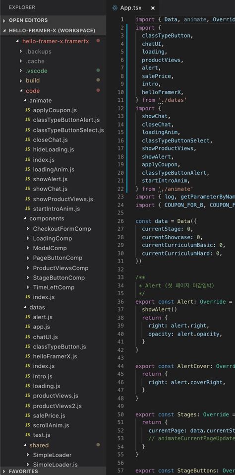 내가 Framer X에 미쳐있는 이유 Framer X 6개월 사용기 By Ruucm Harbor School 하버