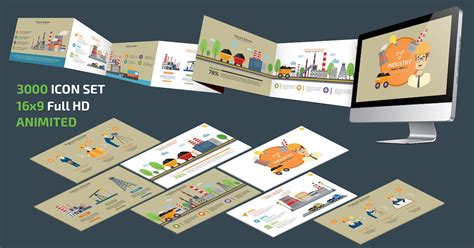 Представление Keynote по отраслям Шаблоны презентаций Включая лейтмотив и презентация Envato