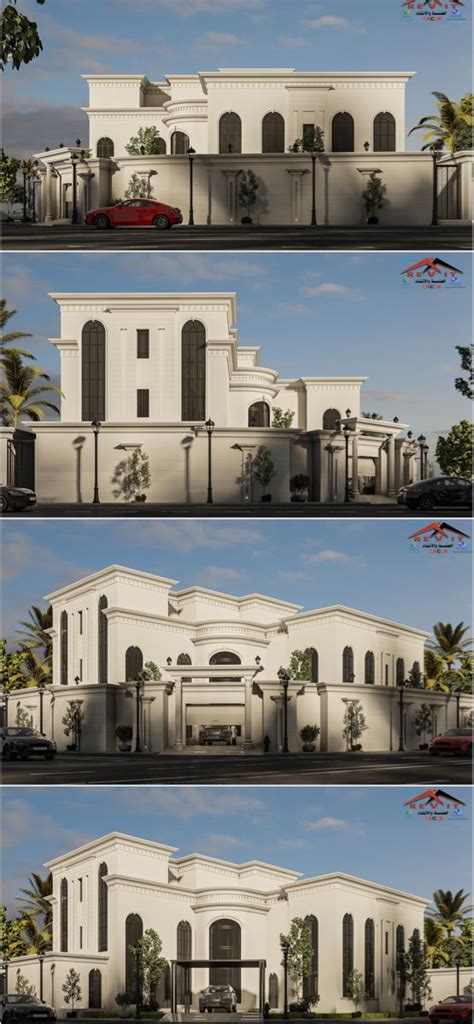 تصميم واجهة كلاسيك نيو كلاسيك ايجي ريفيت