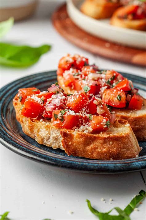 Classic Tomato Bruschetta House Of Nash Eats