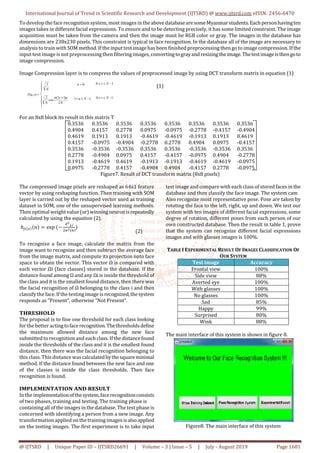 Face Recognition System Using Self Organizing Feature Map And Appearance Based Approach PDF