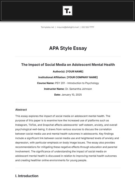 Apa Paper Format Template Ieee Paper Format Template And Guidelines