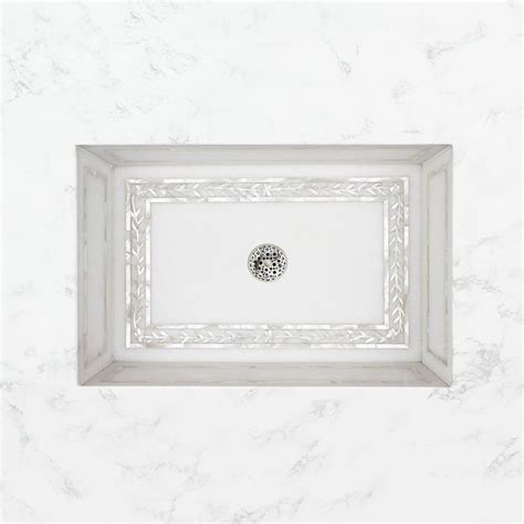 Mother Of Pearl Inlay Linkasink Bathroom Sinks