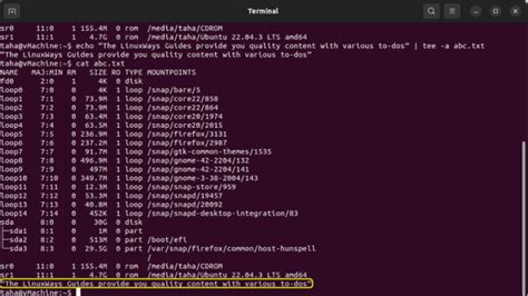 How To Save Terminal Output To A File In Ubuntu Linuxways