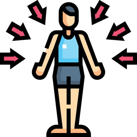 Propioception Detailed Straight Lineal Color Icon