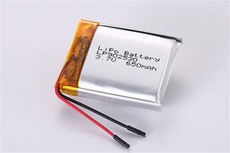 Lithium Ion Polymer Battery V Design For Wearable Prototype