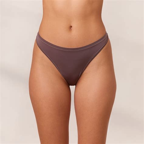Barely There Thong Damson