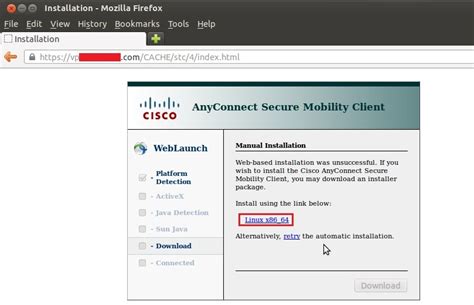 Cisco Anyconnect Vpn Client Installation On Ubuntu 1204 Lts Lazy