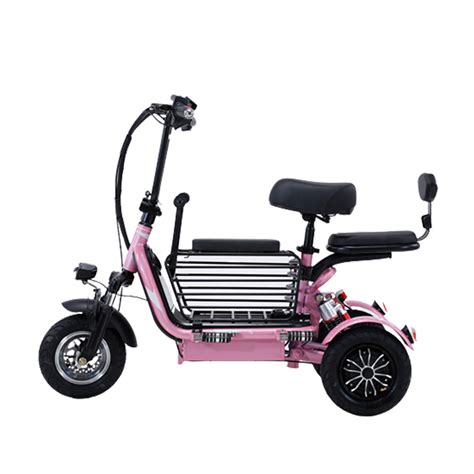 Xe điện 3 Bánh Xe Ba Bánh điện Mini Gấp Gọn 3 Chỗ Ngồi Giá Rẻ Cho