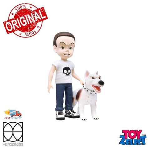 Herocross Hvs045whb Sid And Scud Toy Story Special White Black Hyper Vinyl Series