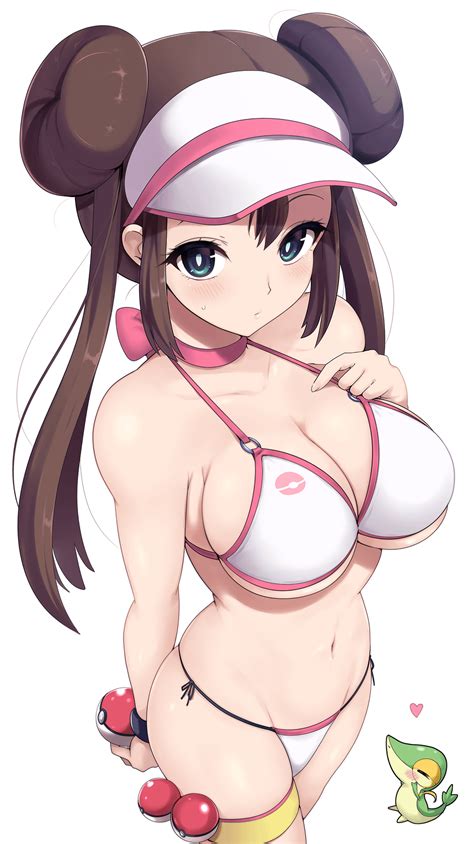 Bikini Girl Rosa Pokemon 1346x2400 Ranimewallpaper