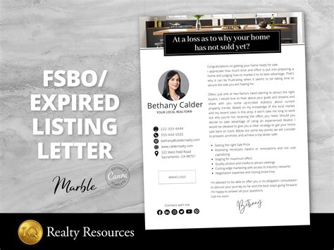 Expired Listing Letter Fsbo Letter Real Estate Flyer Etsy