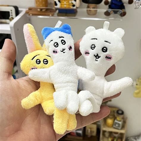 치이카와 MINISO 치카와스 인형 귀여운 인형 귀여운 하치웨어 애니메이션 우사기 만화 가방 모바일 봉제 인형 책가방 펜던트 장난감 여아 선물 cm 위시버킷