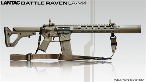 Potd Lantac Battle Raven La M4 U K Special Ops Prototype Rifle