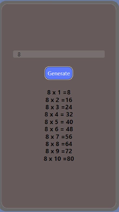 multiplication table app by zarvan aplicativo na amazon appstore