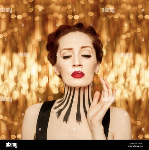 Girls With Dramatic Makeup