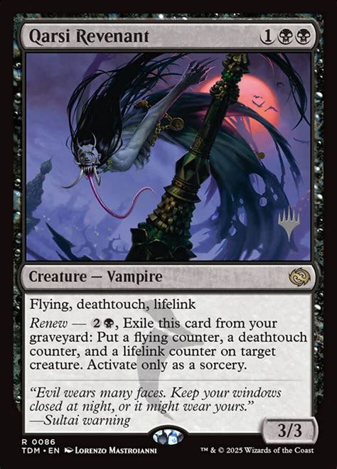 Qarsi Revenant · Tarkir Dragonstorm Promos Ptdm 86p · Scryfall