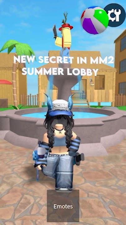 New Secret In Mm2 Summer Update Lobby Mm2 Roblox Mm2edit Mobile