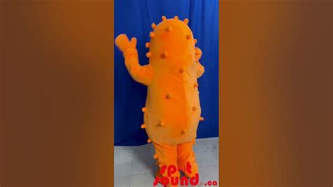 Lovely Yellow Muno Monster Spotsoundca Mascot Costume Yo Gabba Gabba