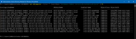 Get Adcomputer The Powershell Command For Managing Active Directory
