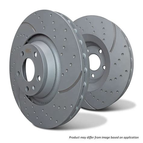 Gd656 Ebc Gd Dimpled And Slotted Brake Discs Front