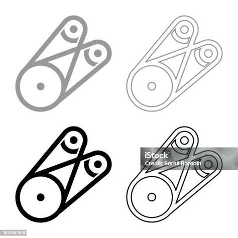벨트 변속기 메커니즘 3 도르래 구동 부품 자동차 텐션 롤러 엔진 예비 자동차 수리 바퀴 고무 테이프 V 벨트 자동차 개념 세트