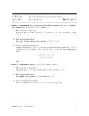 Proof Techniques In Discrete Mathematics Course Hero