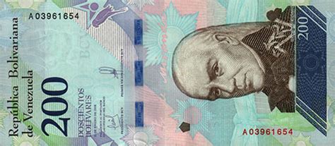 Nuevo Billete De 200 Bolívares Soberanos Diseño A Tipo A Enero 15