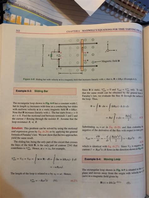 Solved Chapter6 Maxwells Equations For Time Varying Θ