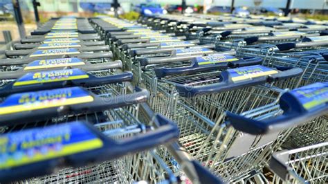 Lidl On A Shopping Cart Editorial Image Image Of Company 367874995