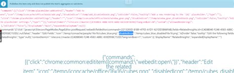 Sitecore Experience Editor Unknown Json Error Addact