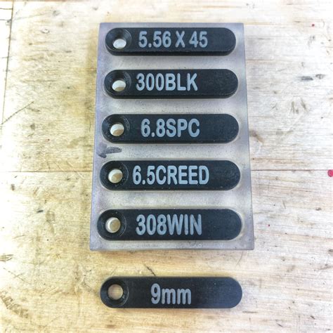 Caliber Marked Non Rotate Triggerhammer Pin Kits Kns Precision Inc