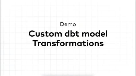Orchestrate And Manage Your Dbt Models In Fivetran Youtube