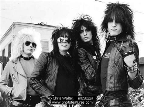 Motley Crue 1982 Motley Crue Nikki Sixx Motley