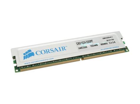 CORSAIR XMS GB DDR PC Desktop Memory Model CMX PT Newegg Com