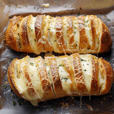 Hasselback Cheesy Bread Beths Quick Bites
