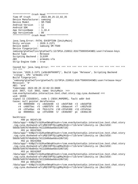 Mod Menu Crash 2023 09 25 22 02 35 Pdf Android Operating System
