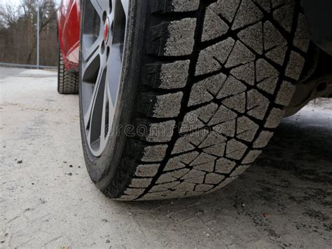 Tread Blocks Of Cars Tires Covered By Sand Stock Photo Image Of Surface Transport 113793900