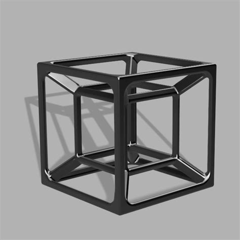 Free Stl File 4d Cube Tesseract 🌐 ・3d Printable Object To Download・cults Free Stl File 4d Cube Tesseract 🌐 ・3d Printable Object To Download・cults