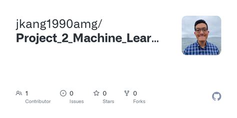 GitHub Jkang Amg Project Machine Learning