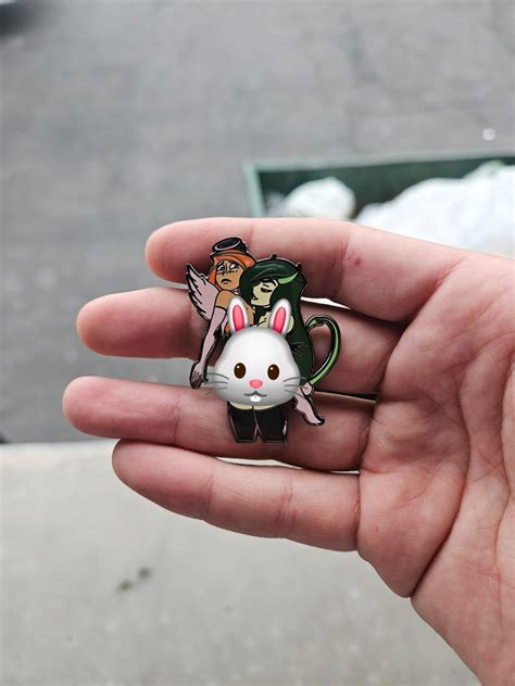 Anime Waifu Pin She Etsy