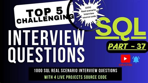 Sql Server Interview Preparation Frequently Asked Sql Interview Questions For Freshers Youtube