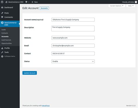 Woocommerce Crm Plugin Wordpress Customer Relationship Module Webkul