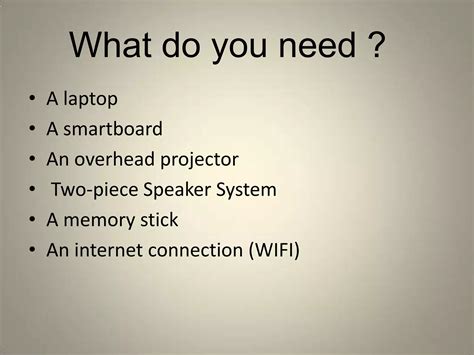 Ict In The Classroom Ppt