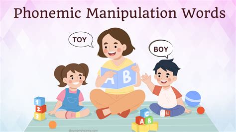 Printable Phonemic Manipulation Words List Pdf Included Number Dyslexia