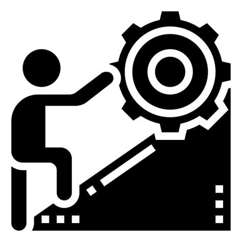 Challenges Meticulous Glyph Icon