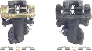 A Partrix 2x Rear Car Calipers Brake Caliper Fits Honda
